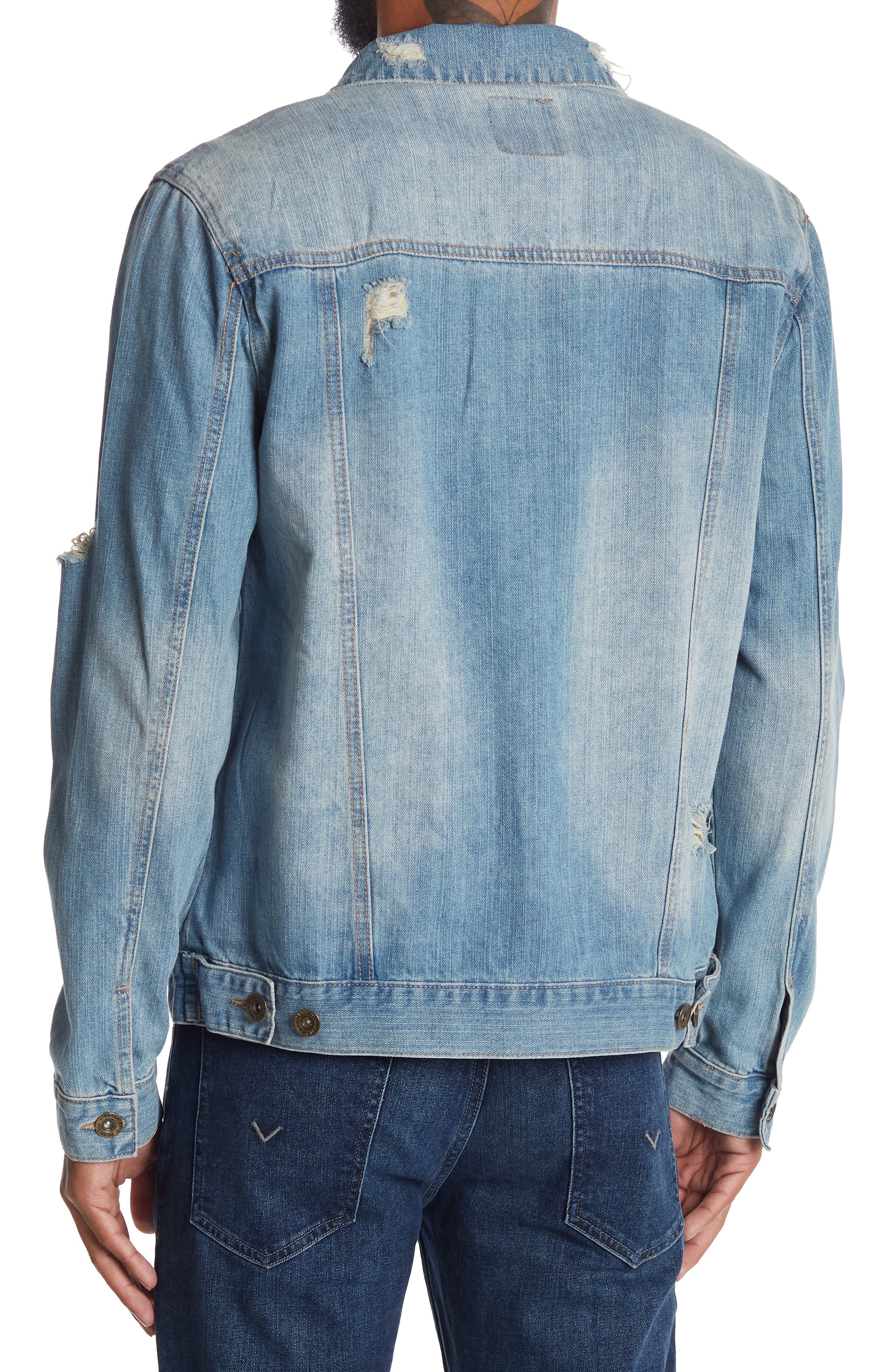 Request Distressed Denim Jacket | Nordstromrack