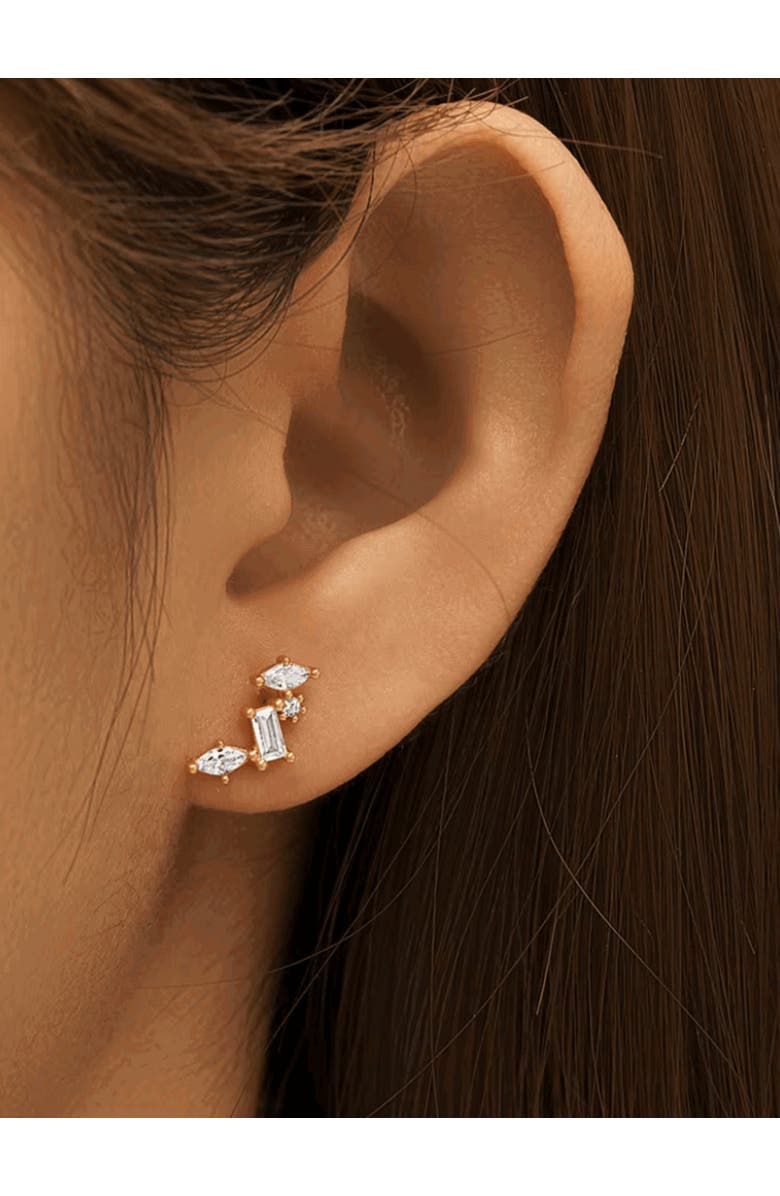 Hollywood Sensation Celestial Cluster Earrings with AAAAA Cubic Zirconia | Nordstrom