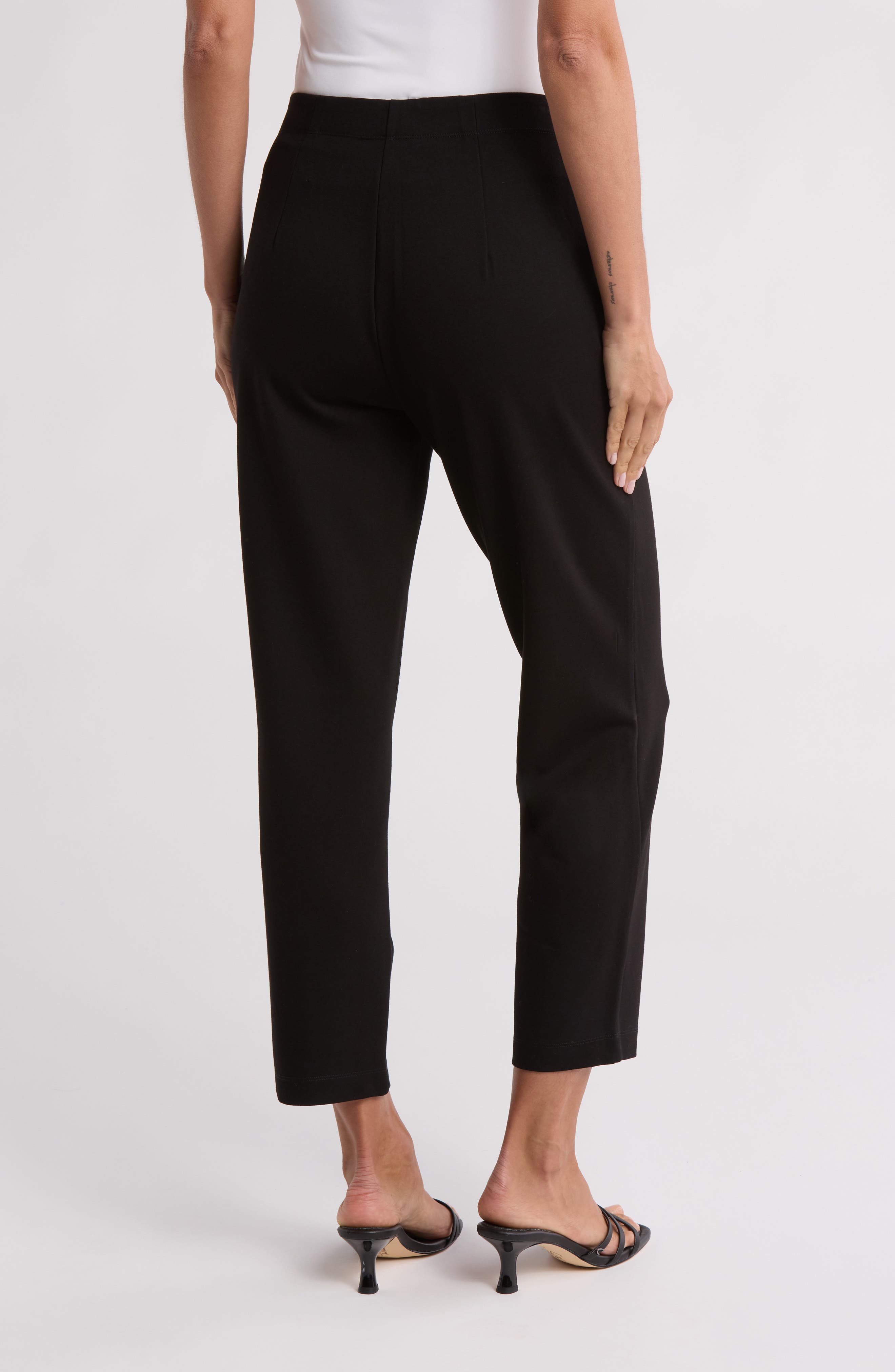 MAX STUDIO Slim Fit Straight Leg Pants | Nordstromrack