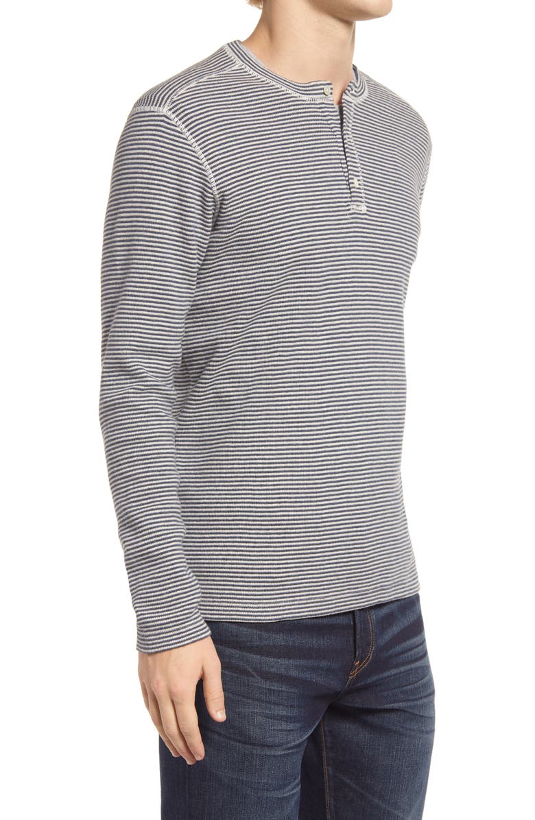 Bonobos Men's Stripe Thermal Knit Cotton Henley | Nordstrom