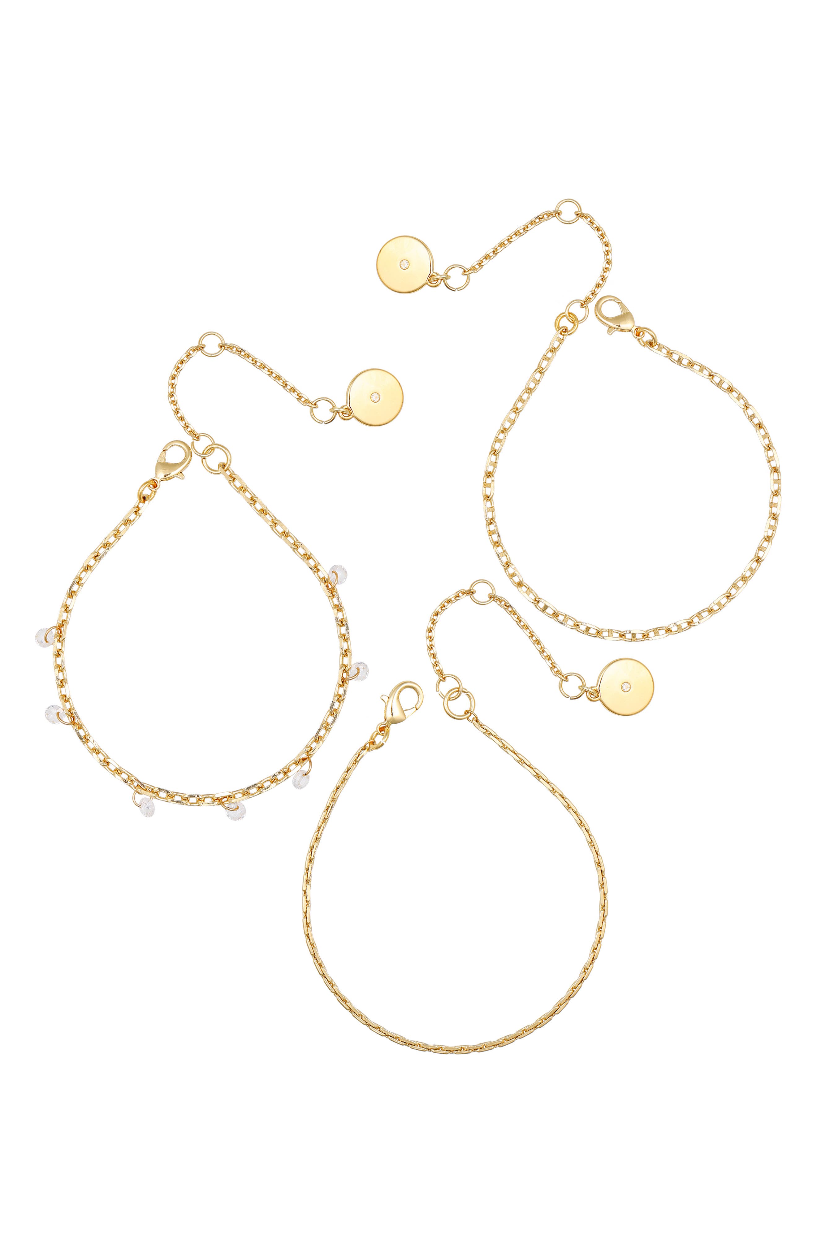Set of 3 Chain Bracelets (Women) | Nordstromrack