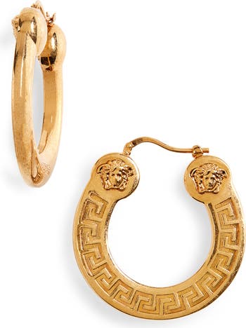 Versace Rodeo Queen Hoop Earrings | Nordstrom