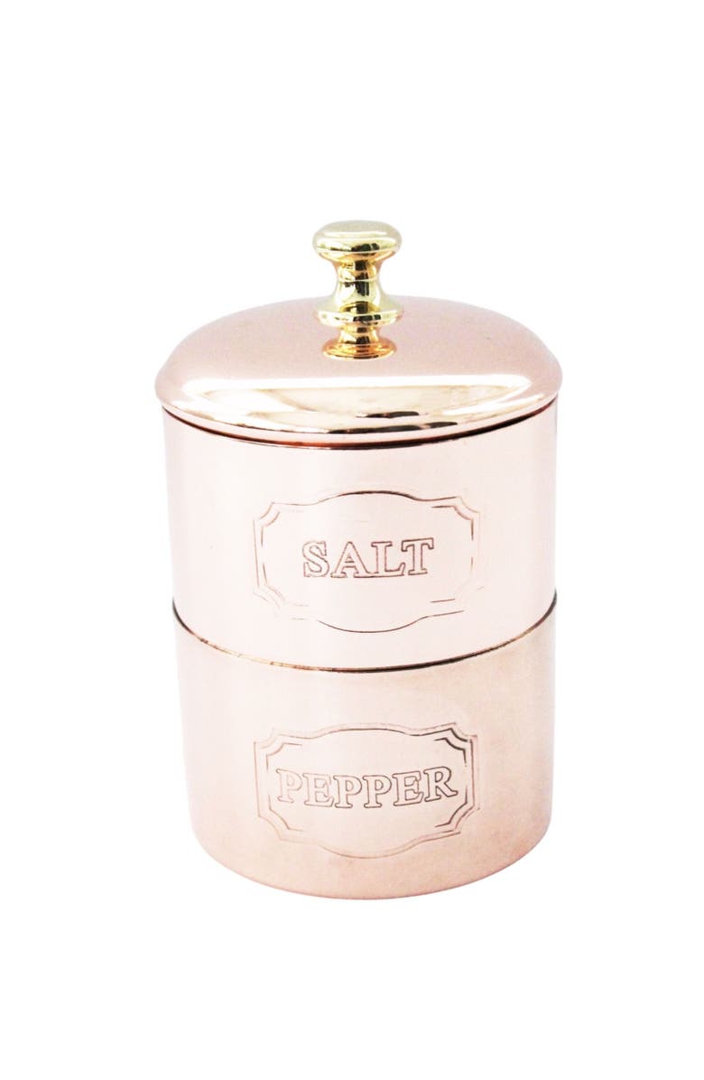 Coppermill Kitchen Vintage Inspired Copper Salt & Pepper Cellar | Nordstrom