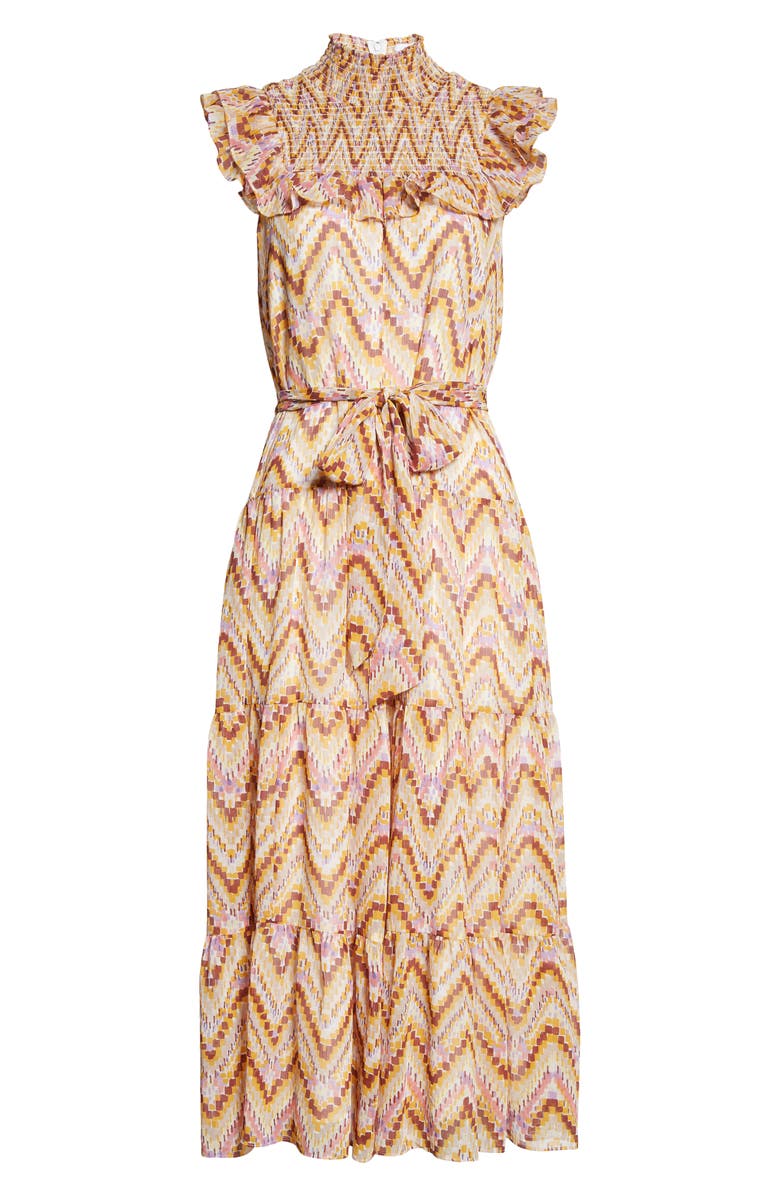 LIKELY Levine Smocked Ruffle Dress | Nordstromrack