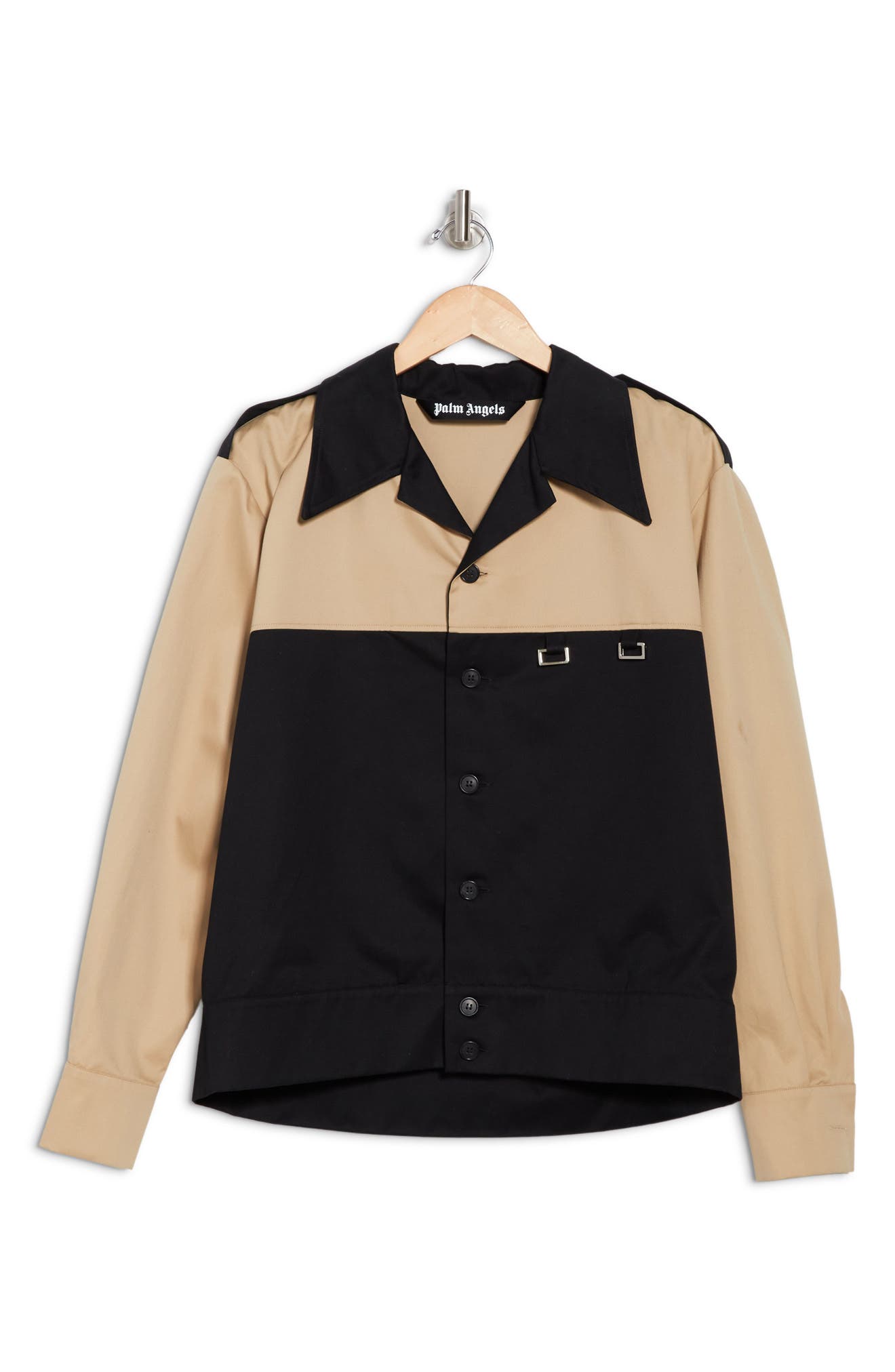 Palm Angels Colorblock Pocket Shirt | Nordstromrack