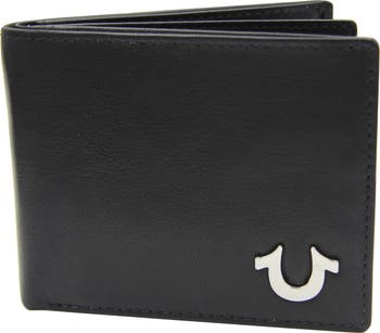 True Religion Brand Jeans Bifold Leather Wallet | Nordstromrack