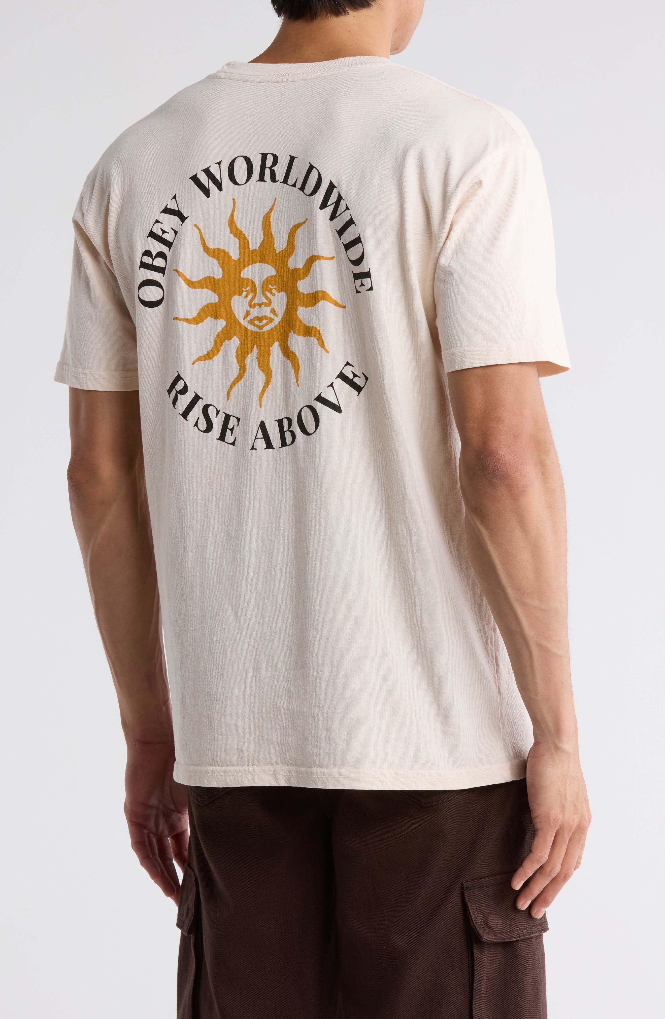 Obey Rise Logo Heavyweight T-Shirt | Nordstromrack