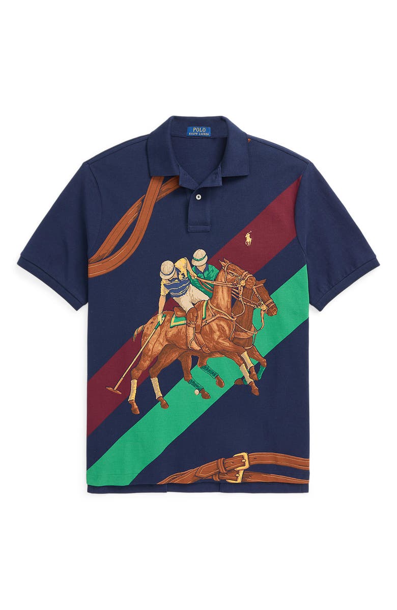 Polo Ralph Lauren Classic Fit Equestrian Cotton Mesh Polo | Nordstromrack