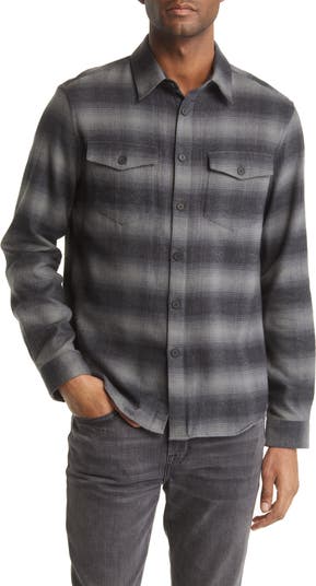 FRAME Plaid Cotton Flannel Shirt | Nordstrom