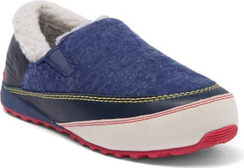 SOREL Mackenzie Holiday Faux Shearling Lined Slip-On Sneaker (Women ...