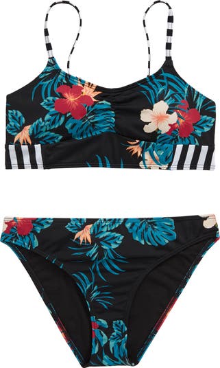 Roxy Two-Piece Mixed Print Swimsuit | Nordstrom