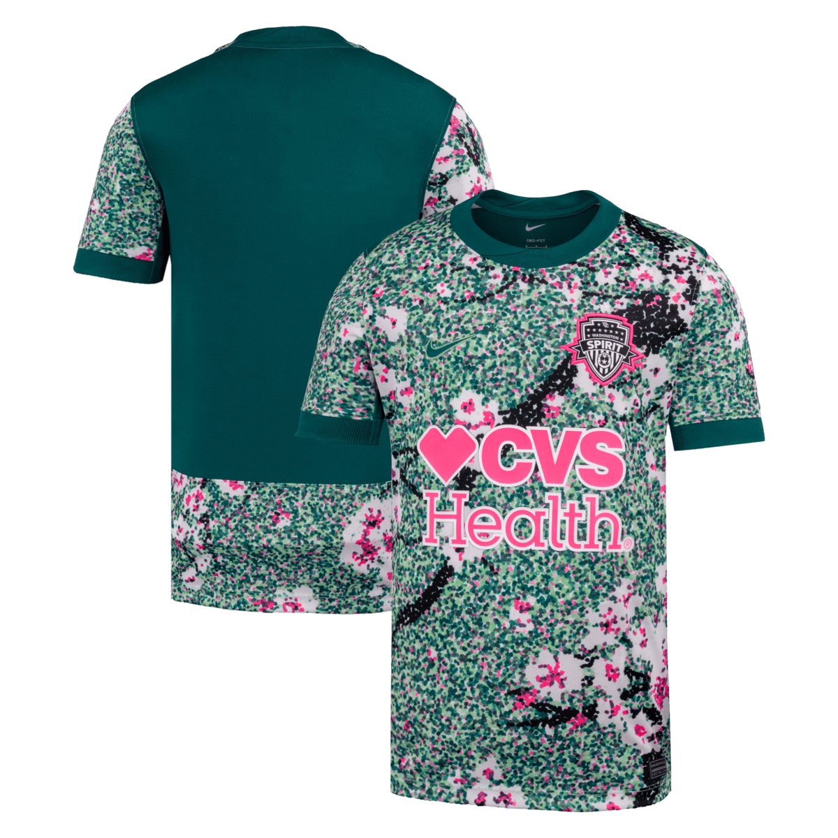 Nike Youth Nike Green Washington Spirit 2026 Primary Stadium Replica ...