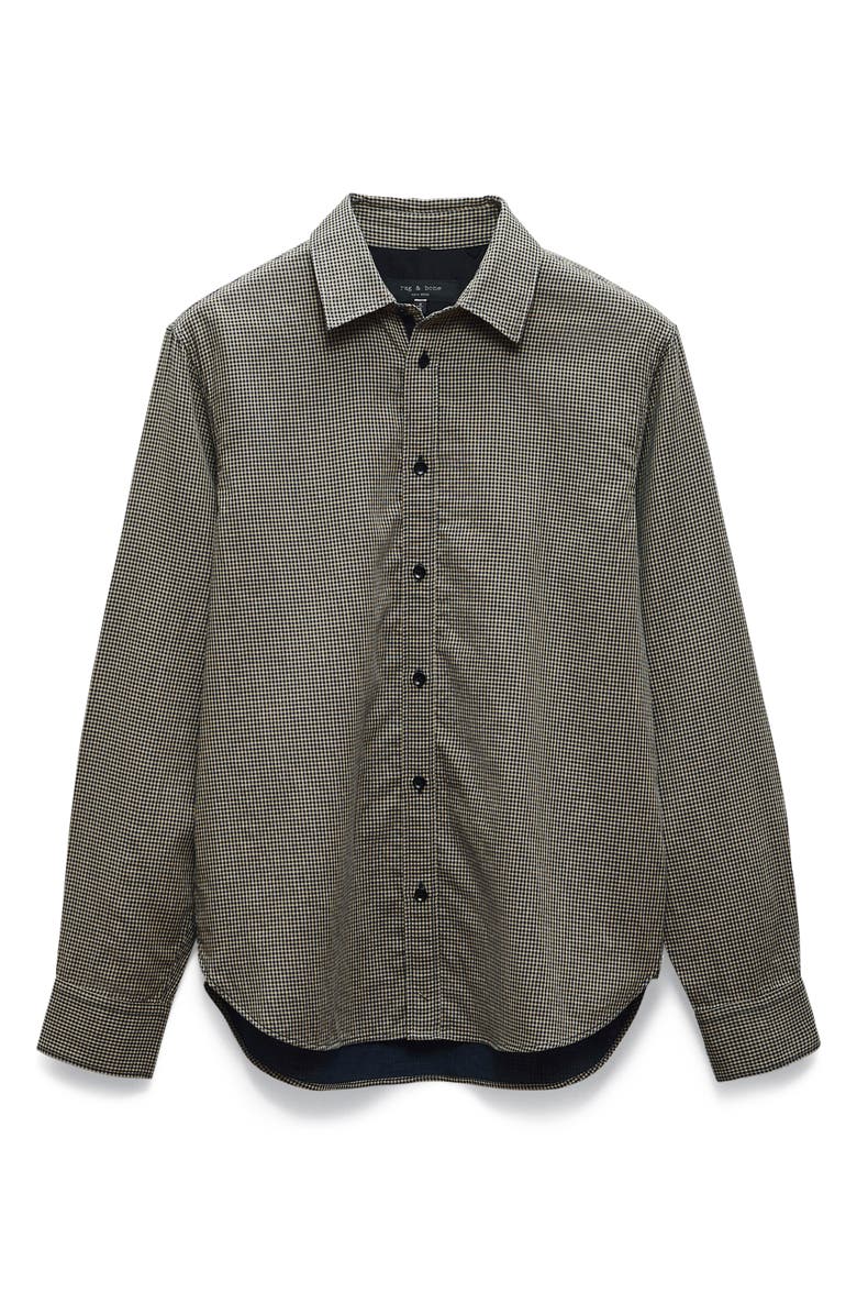 rag & bone Gus Gingham Double Gauze Button-Up Shirt | Nordstromrack