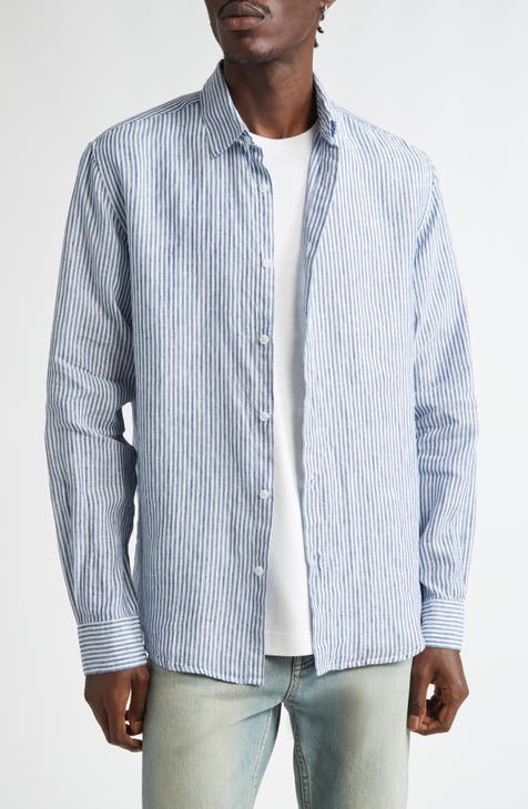 Men's Linen Button-Up Shirts | Nordstrom