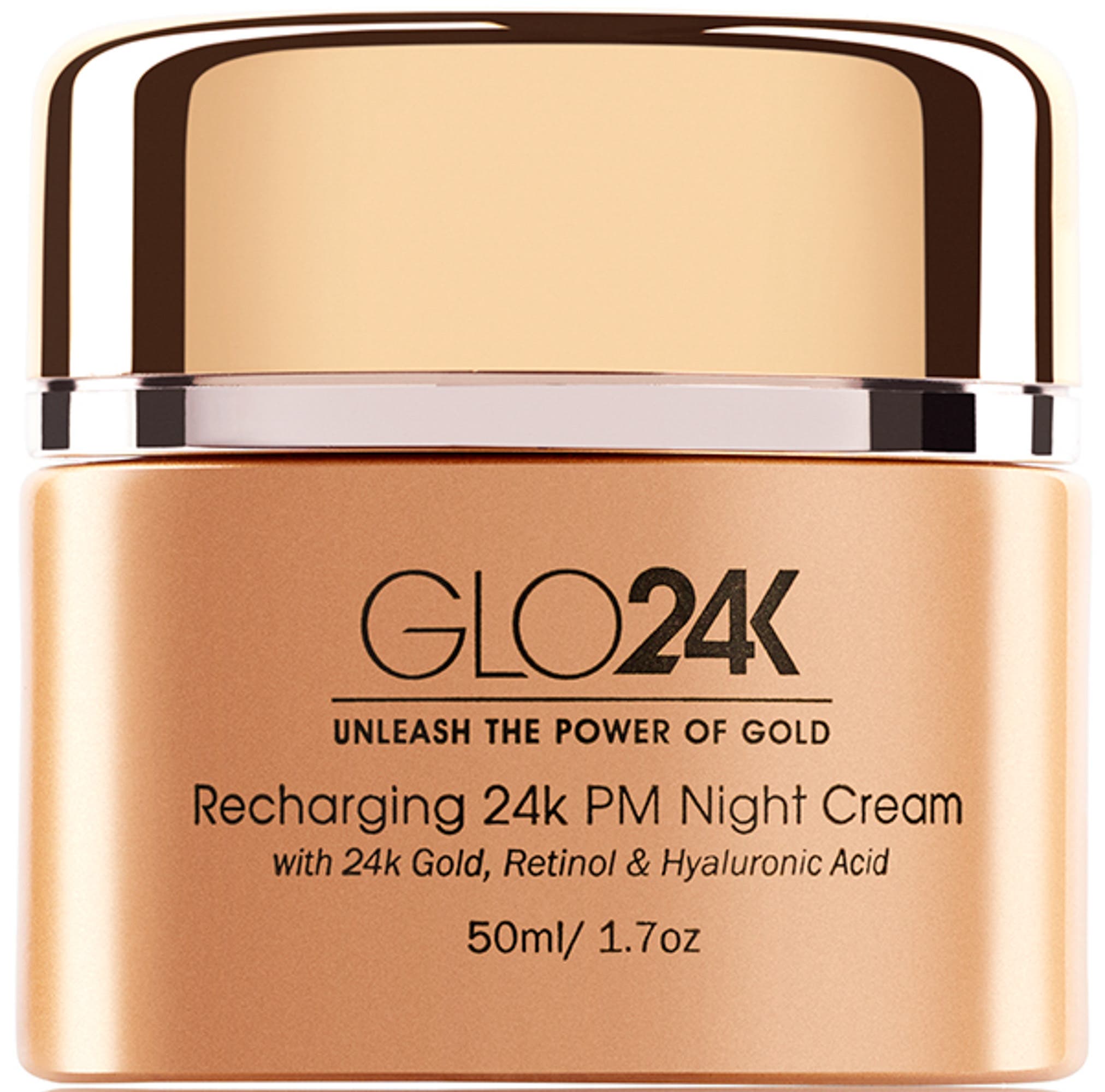 GLO24K UNLEASH THE POWER OF GOLD Recharging 24k PM Night Cream | Nordstrom