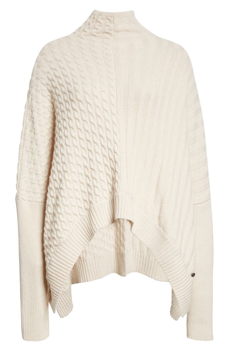 Ted Baker London Joilla Funnel Neck Mixed Stitch Sweater | Nordstromrack