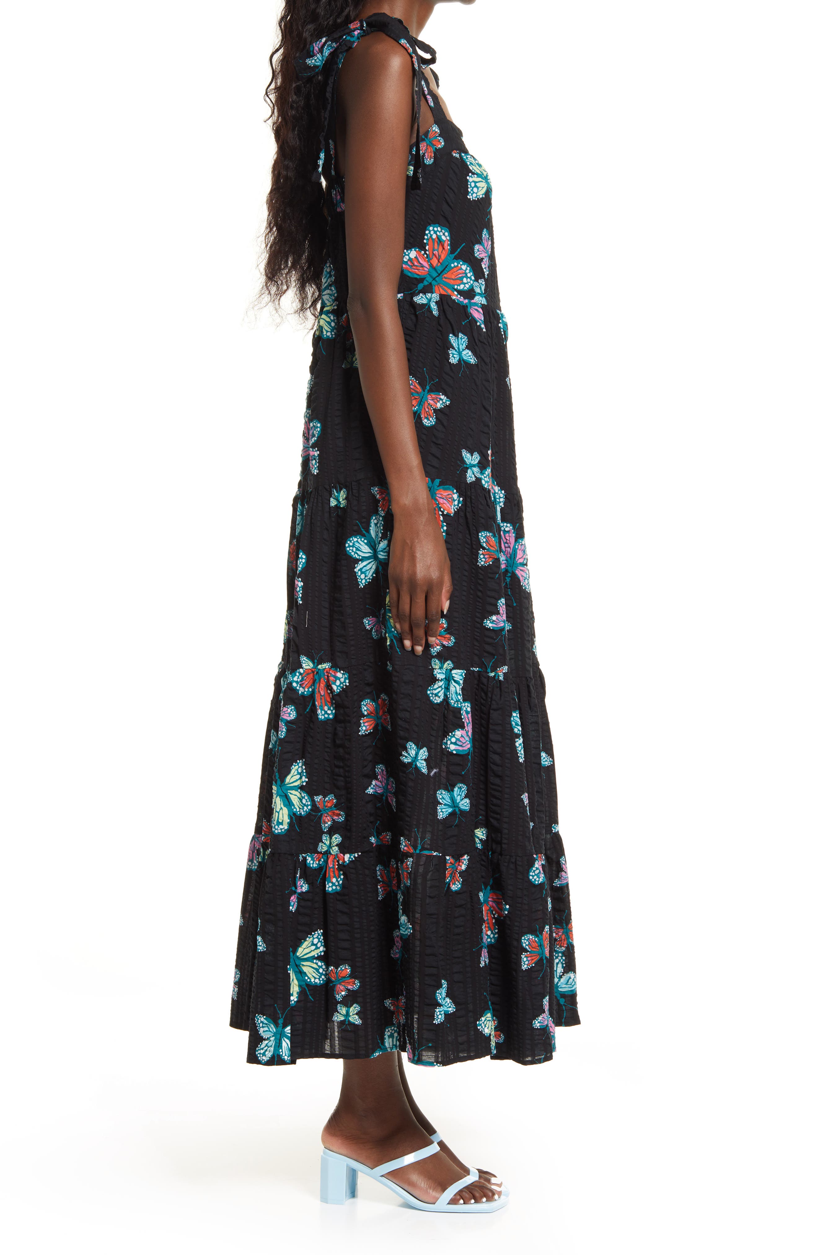 Nordstrom Cristina Martinez Print Tiered Sundress | Nordstrom