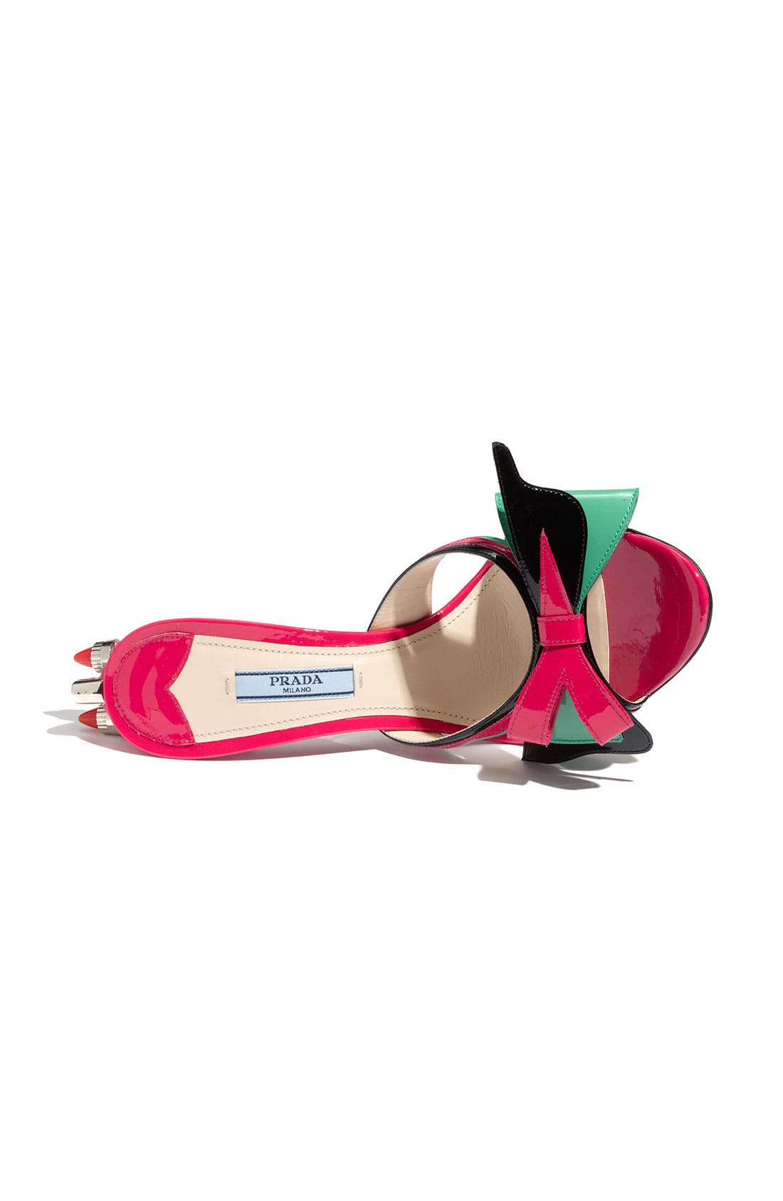 Prada Bow Tail Light Slide Sandal | Nordstrom