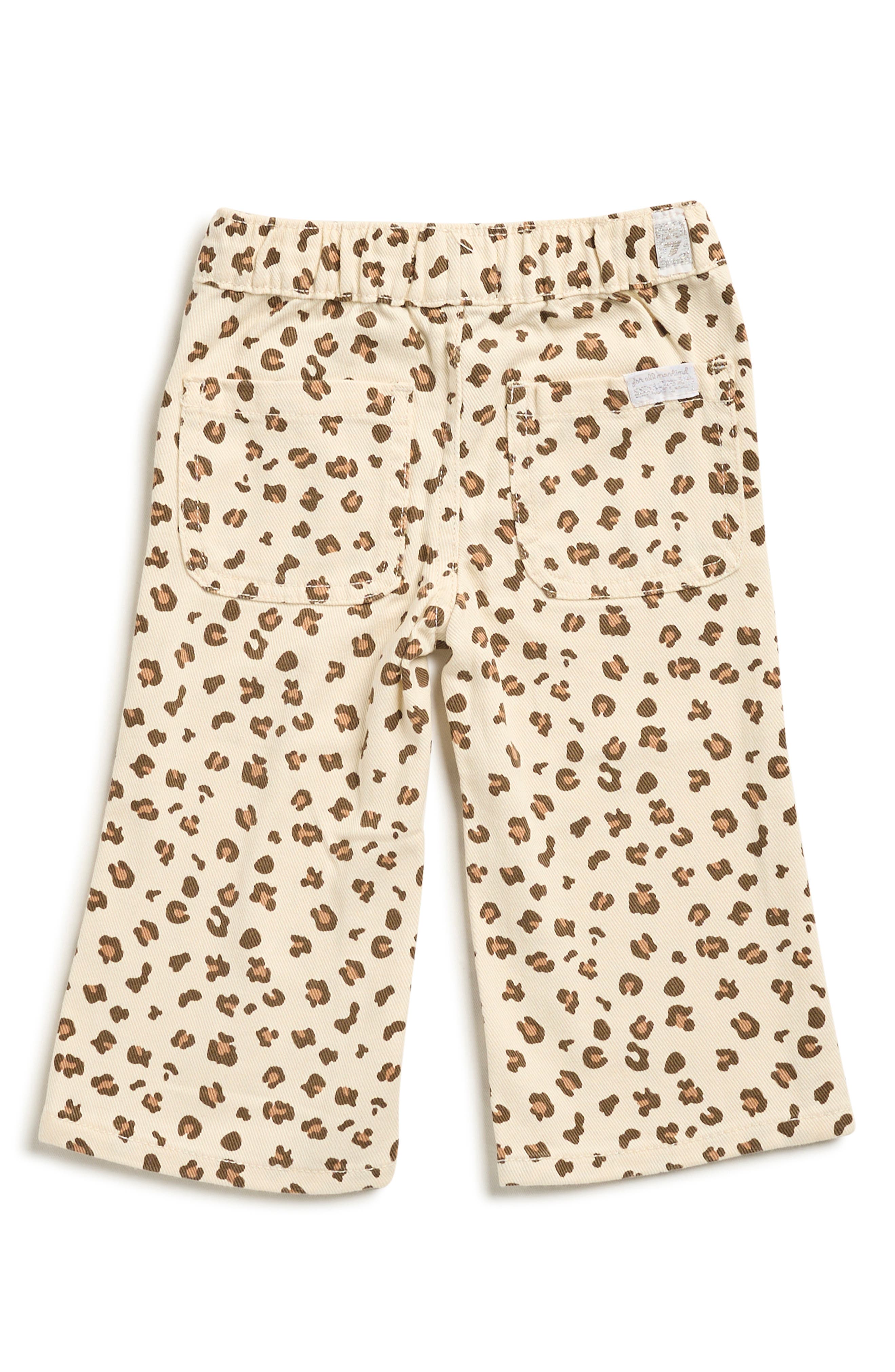 7 For All Mankind Leopard Print Denim Jacket & Wide Leg Pants Set ...