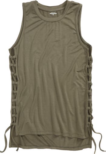 Miss Behave Margo Side Tie Tank | Nordstrom