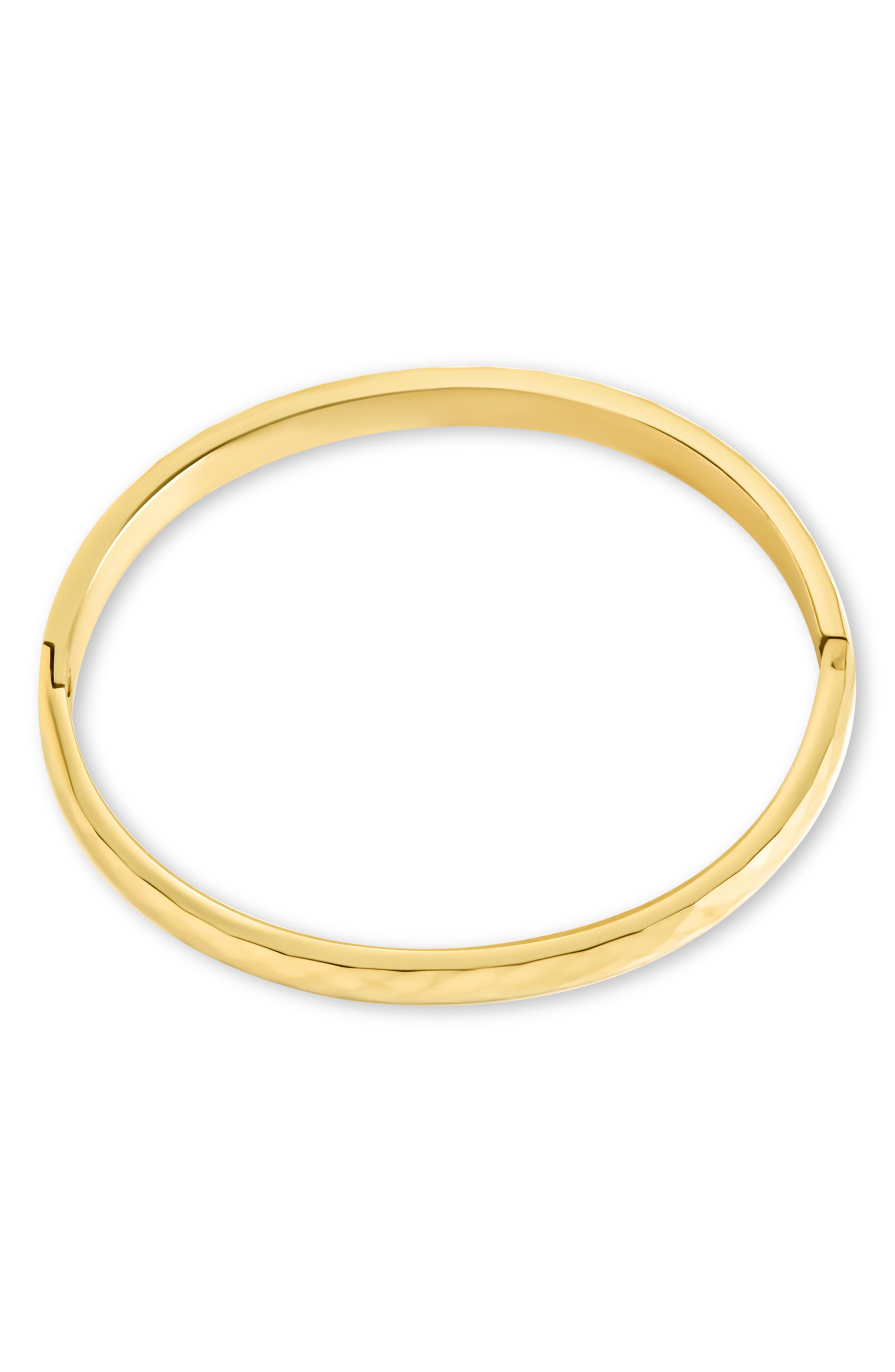 Sterling Forever Verlyn Hammered Bangle Bracelet | Nordstromrack