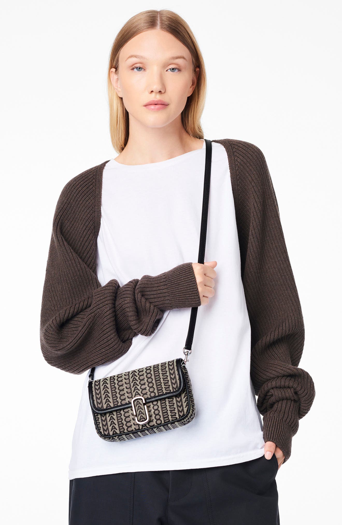 Marc Jacobs The Mini J Marc Soft Shoulder Bag | Nordstromrack