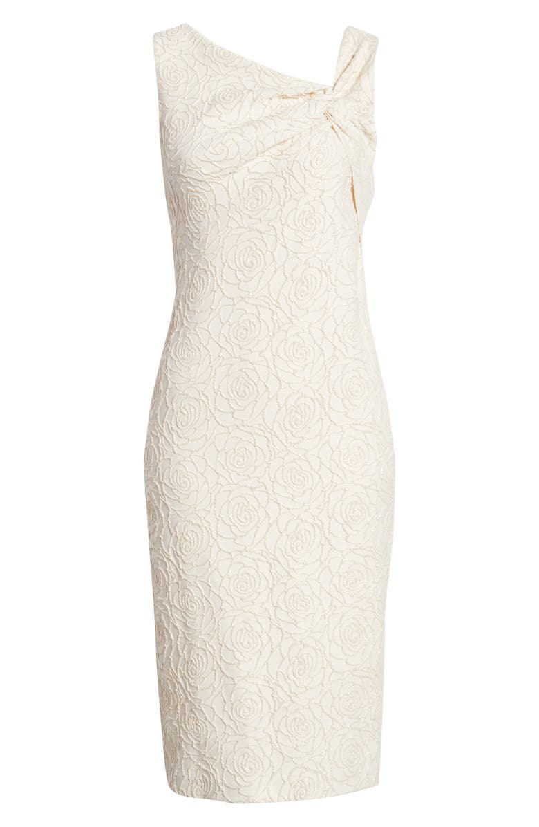 Donna Ricco Stretch Jacquard Sleeveless Dress | Nordstromrack