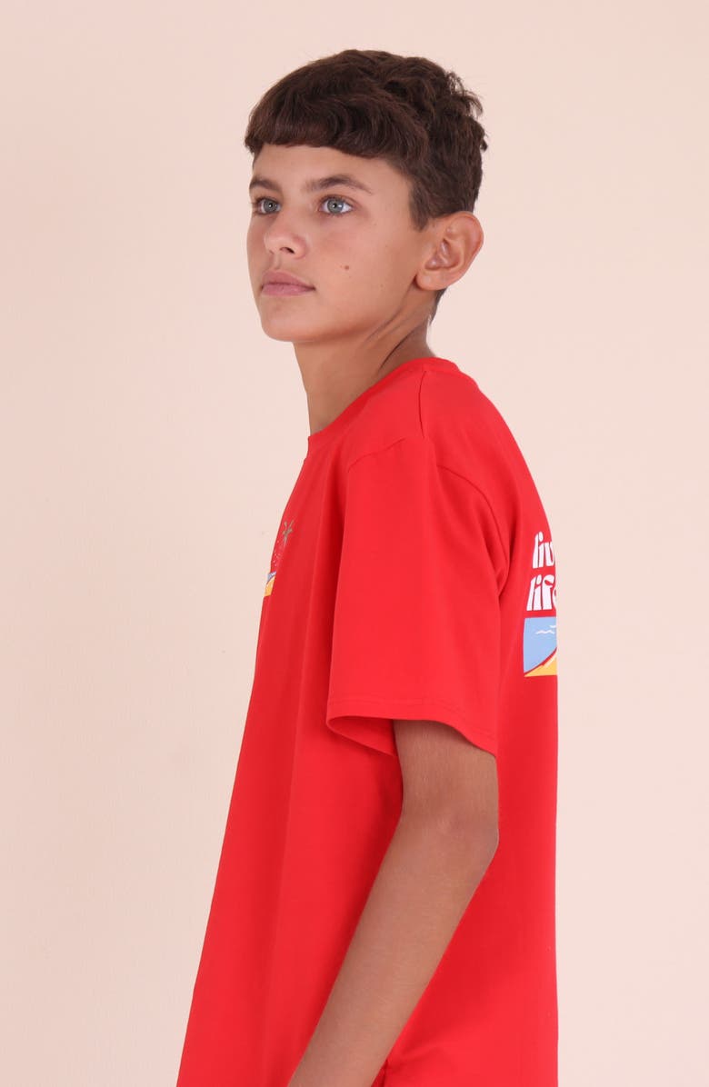 TINY TRIBE Kids' Livin' the Life Cotton Graphic T-Shirt | Nordstrom