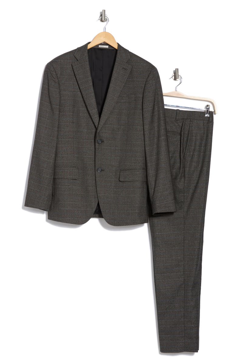 NORDSTROM RACK Plaid Trim Fit Two-Piece Suit | Nordstromrack