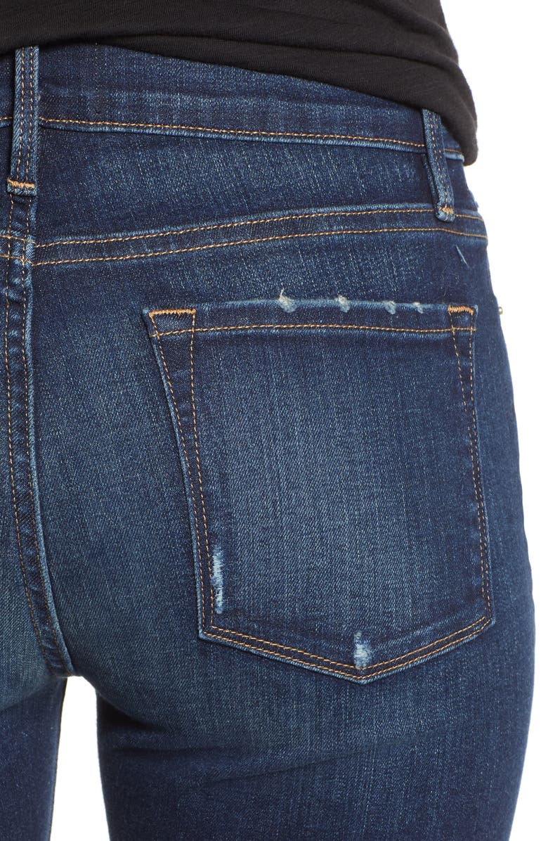 FRAME Le Skinny de Jeanne High Waist Skinny Crop Jeans | Nordstromrack