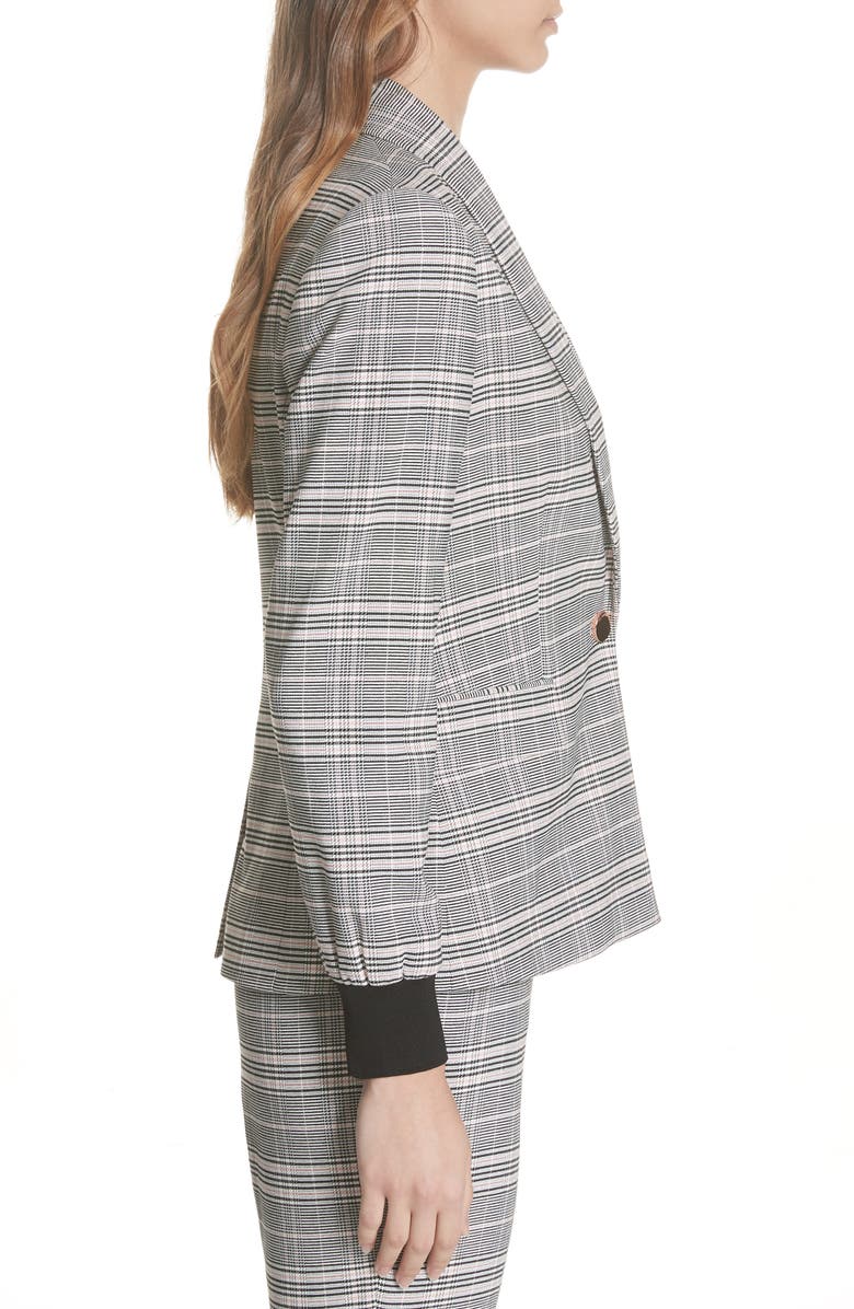 Ted Baker London Ted Working Title Kimm Contract Cuff Check Blazer ...