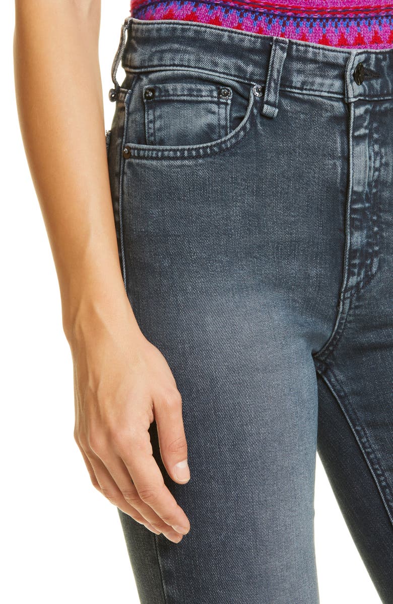rag & bone/JEAN Nina High Waist Flare Leg Jeans | Nordstromrack