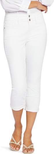 NYDJ Chloe Hollywood Frayed Capri Jeans | Nordstrom