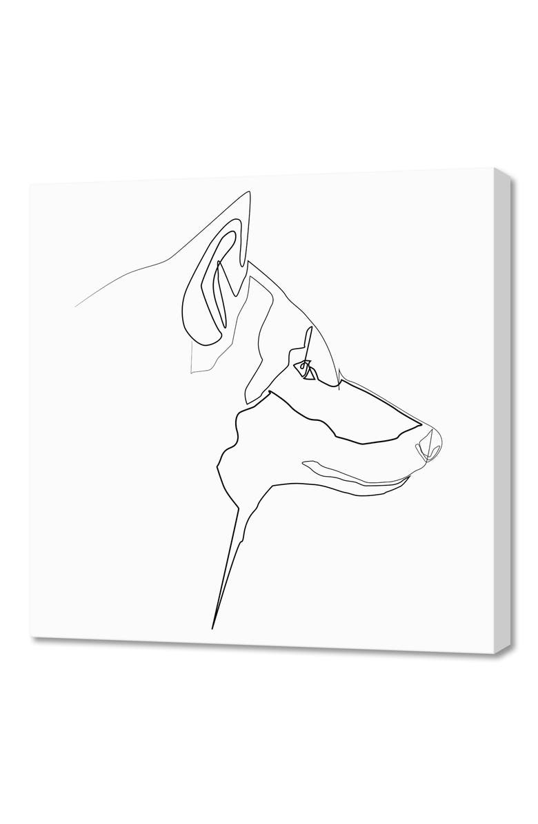 CURIOOS One Line Wolf Art Print | Nordstromrack