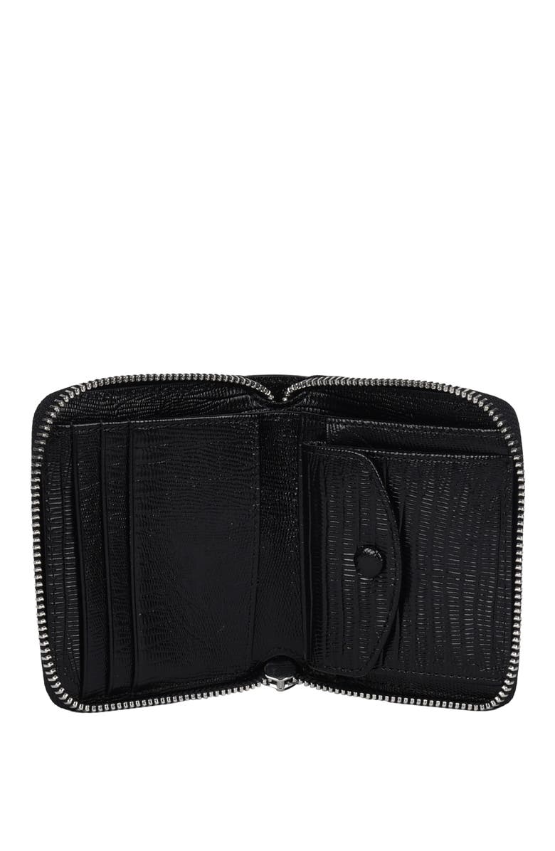 HYER GOODS Upcycled Leather Zip-Around Wallet | Nordstrom