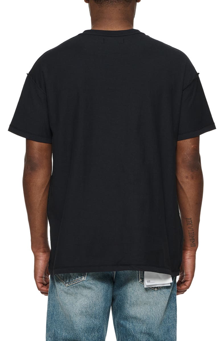 PURPLE BRAND Textured Inside Out Logo Graphic T-Shirt | Nordstrom