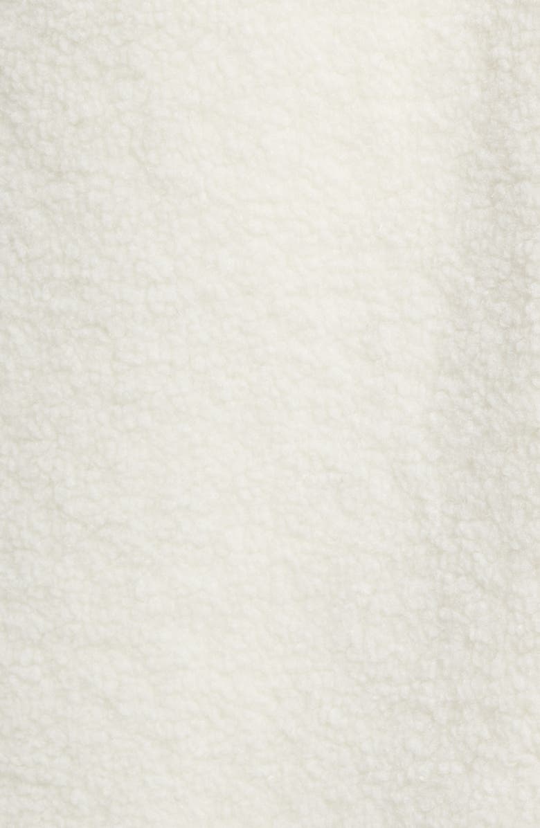 French Connection Notch Collar Faux Fur Teddy Coat | Nordstromrack