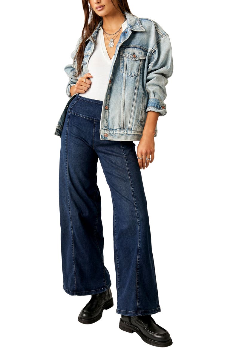Free People Spotlight Wide Leg Jeans | Nordstromrack
