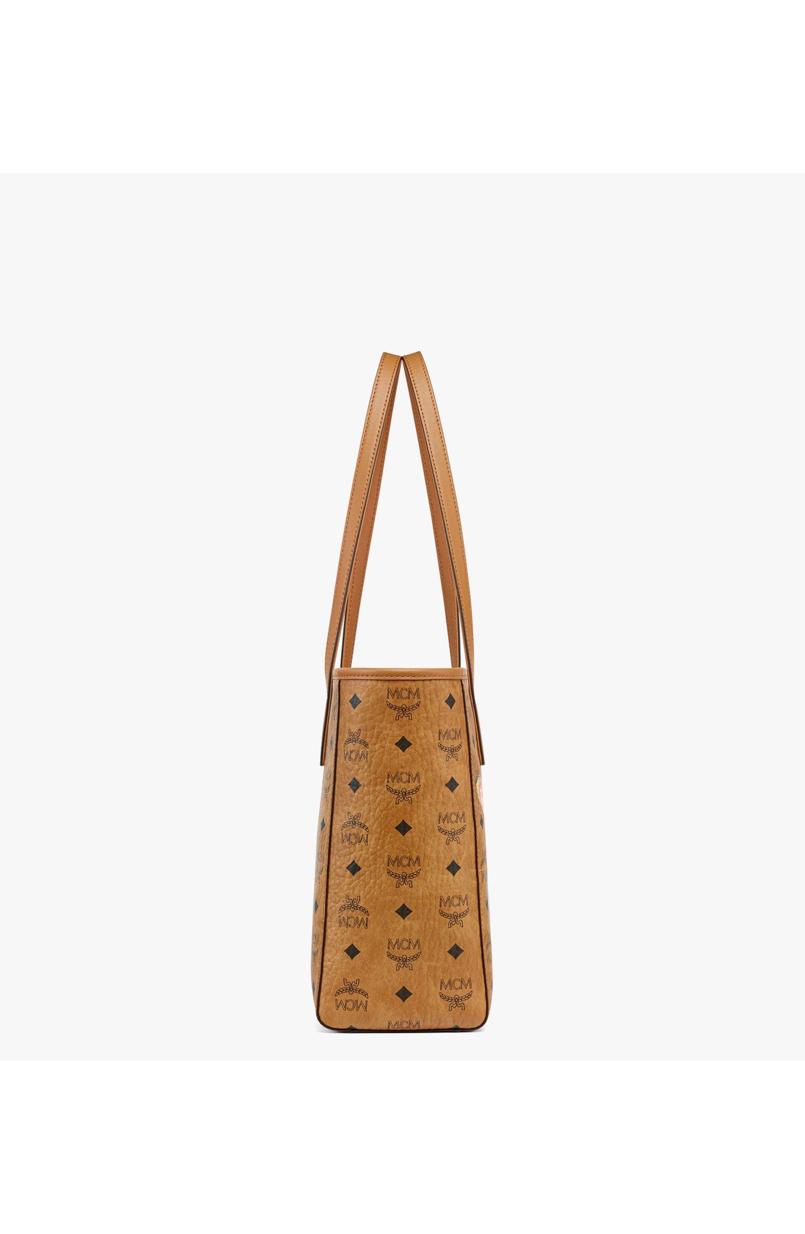 MCM Toni Top-Zip Shopper in Rocket Visetos | Nordstrom