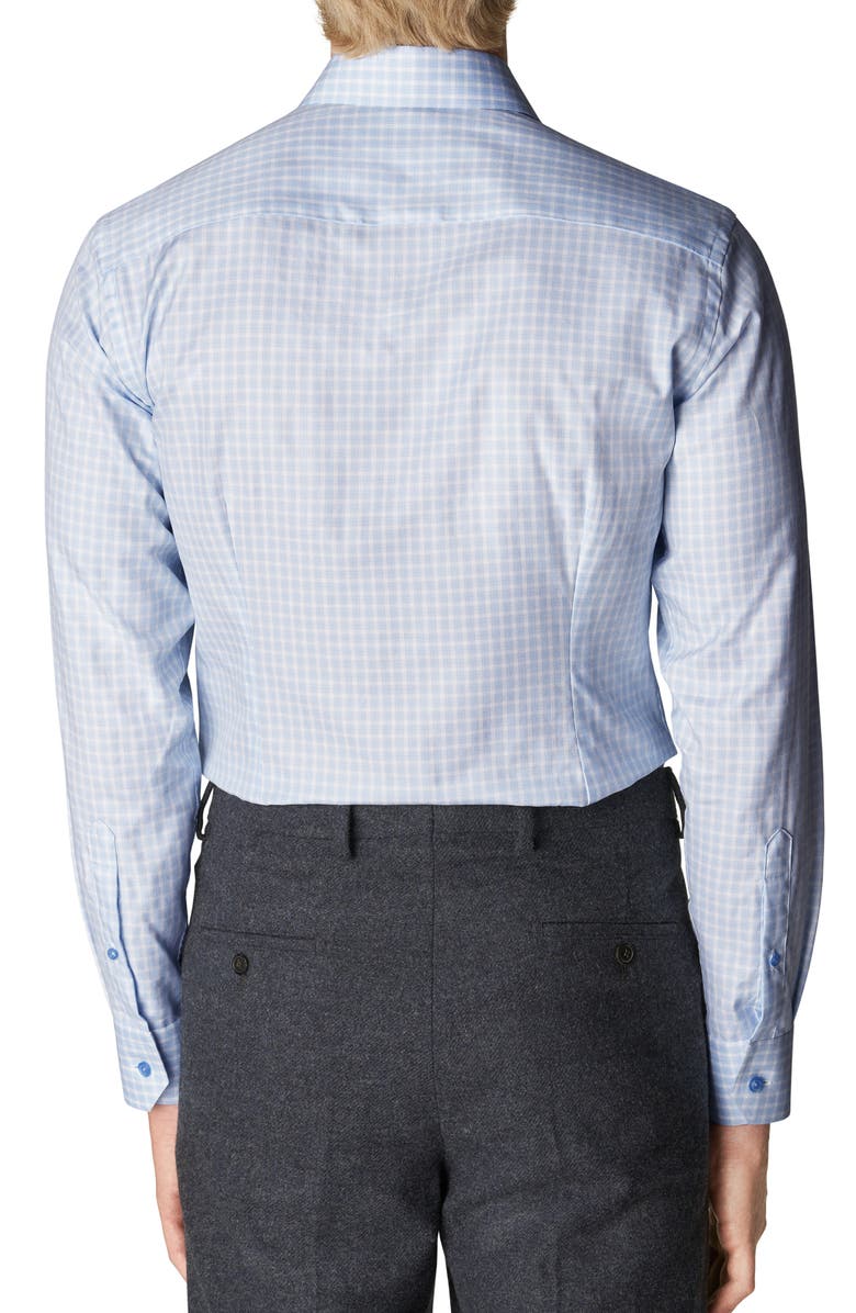 Eton Contemporary Fit Check Cotton Dress Shirt | Nordstromrack
