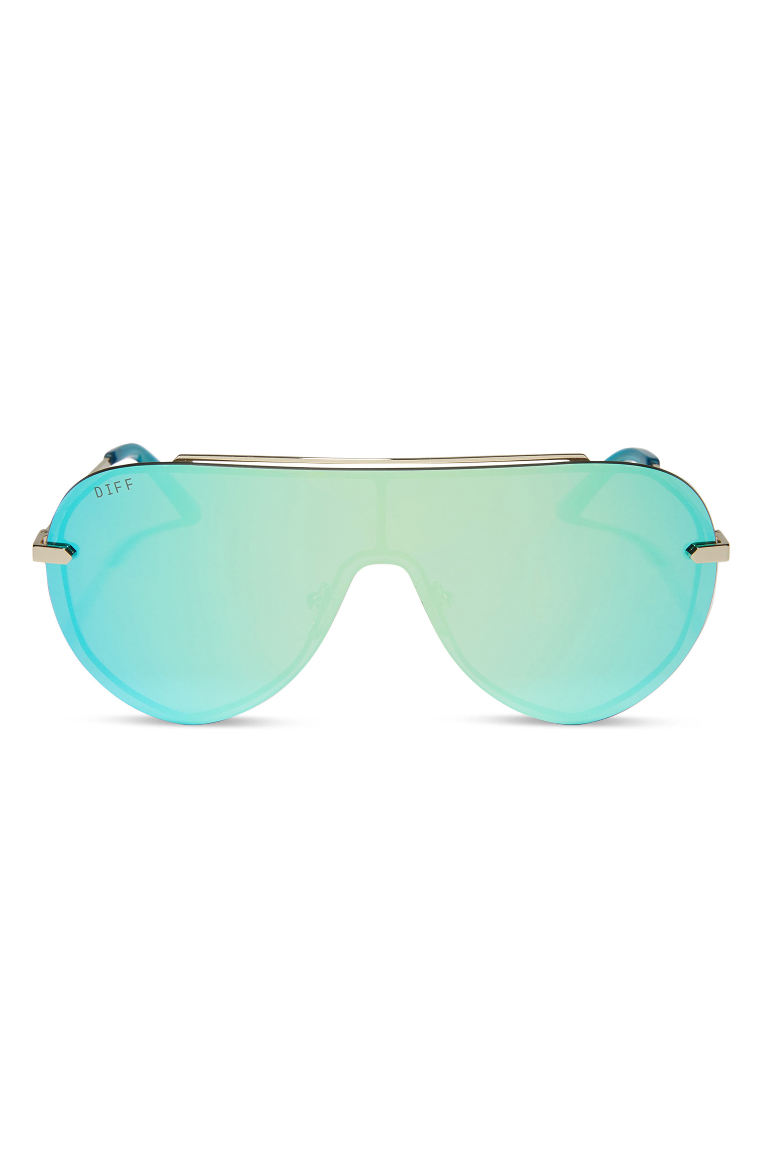 DIFF Imani 139mm Shield Sunglasses | Nordstromrack
