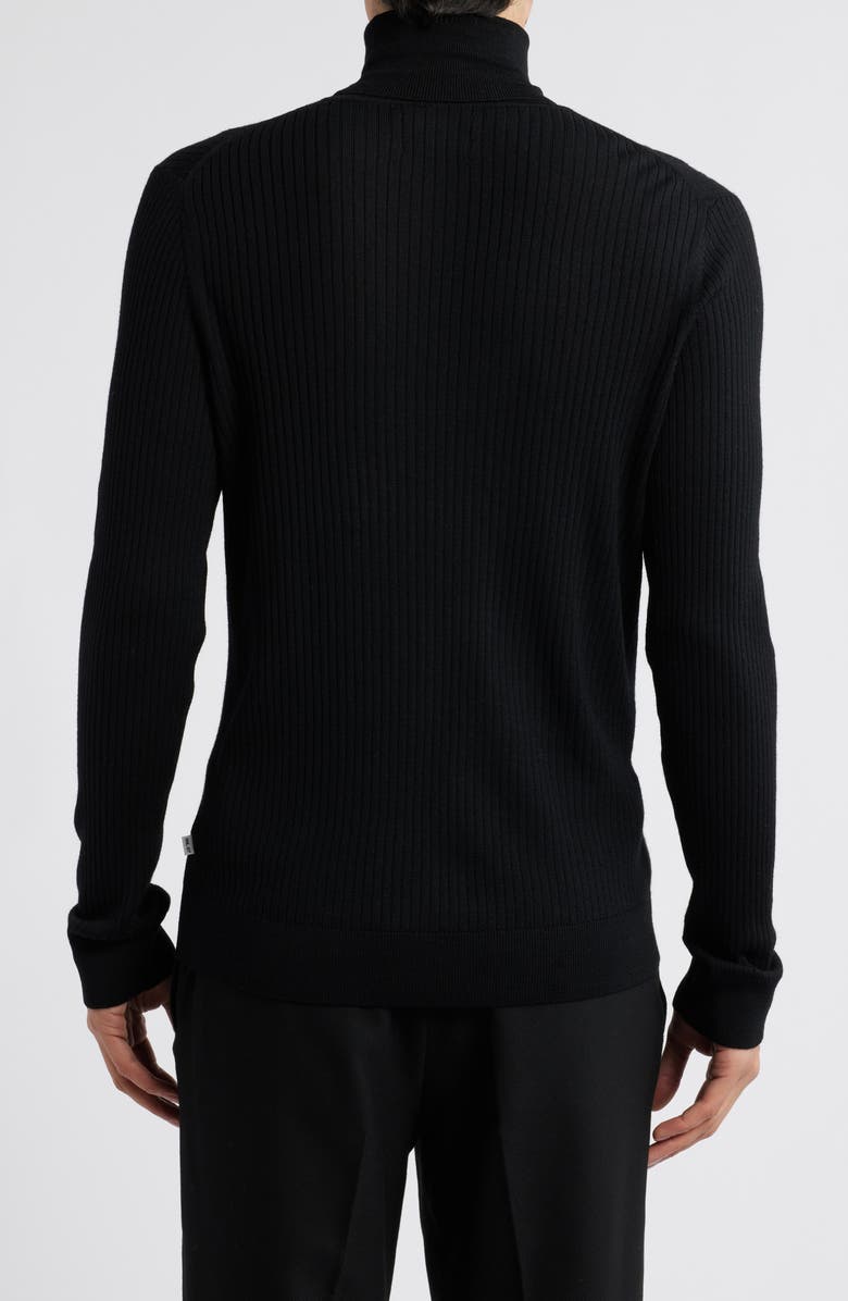 NN07 Richard 6611 Wool Rib Turtleneck Sweater | Nordstromrack