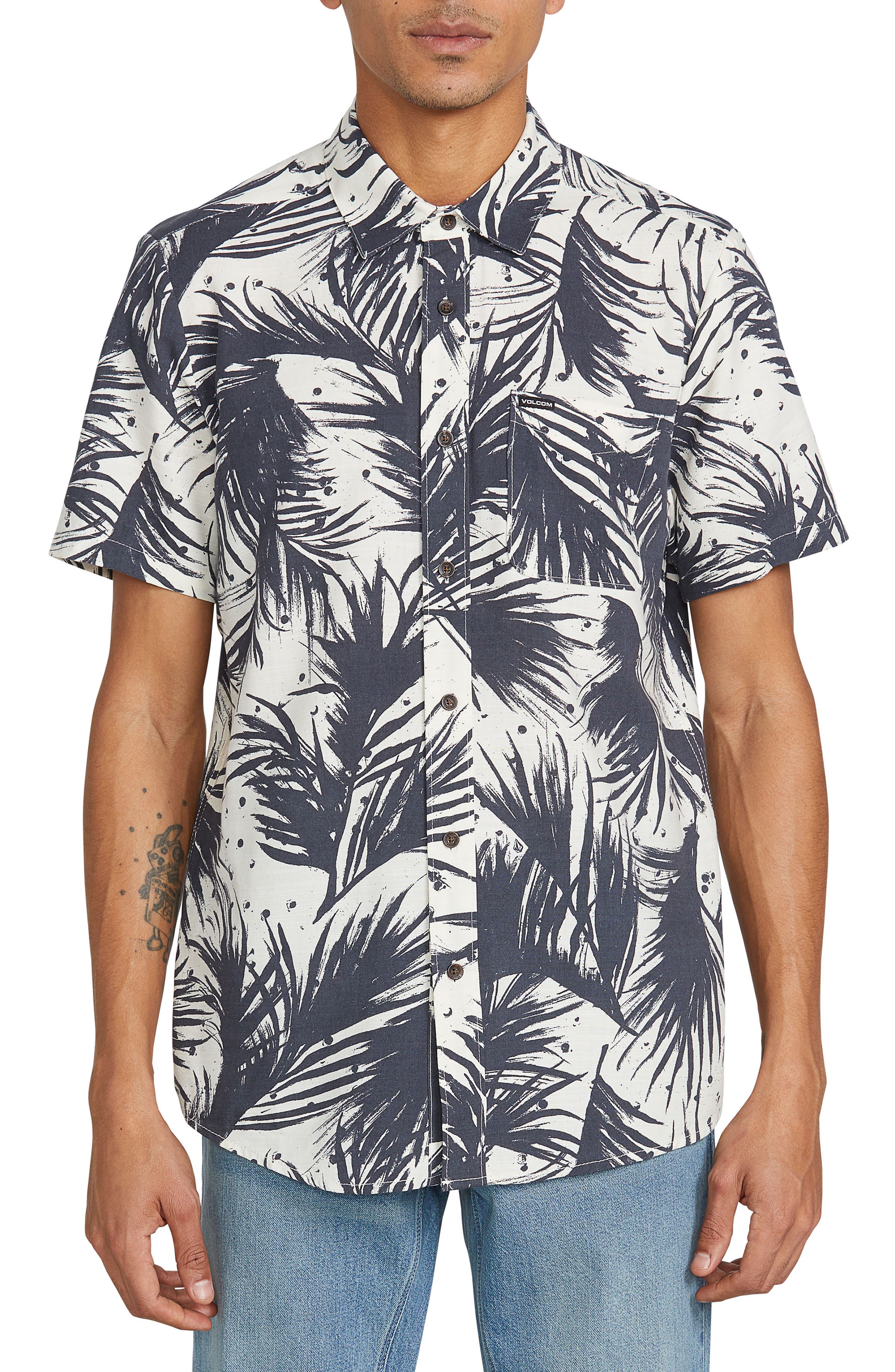 Volcom Mas Palmas Short Sleeve Button-Up Shirt | Nordstrom