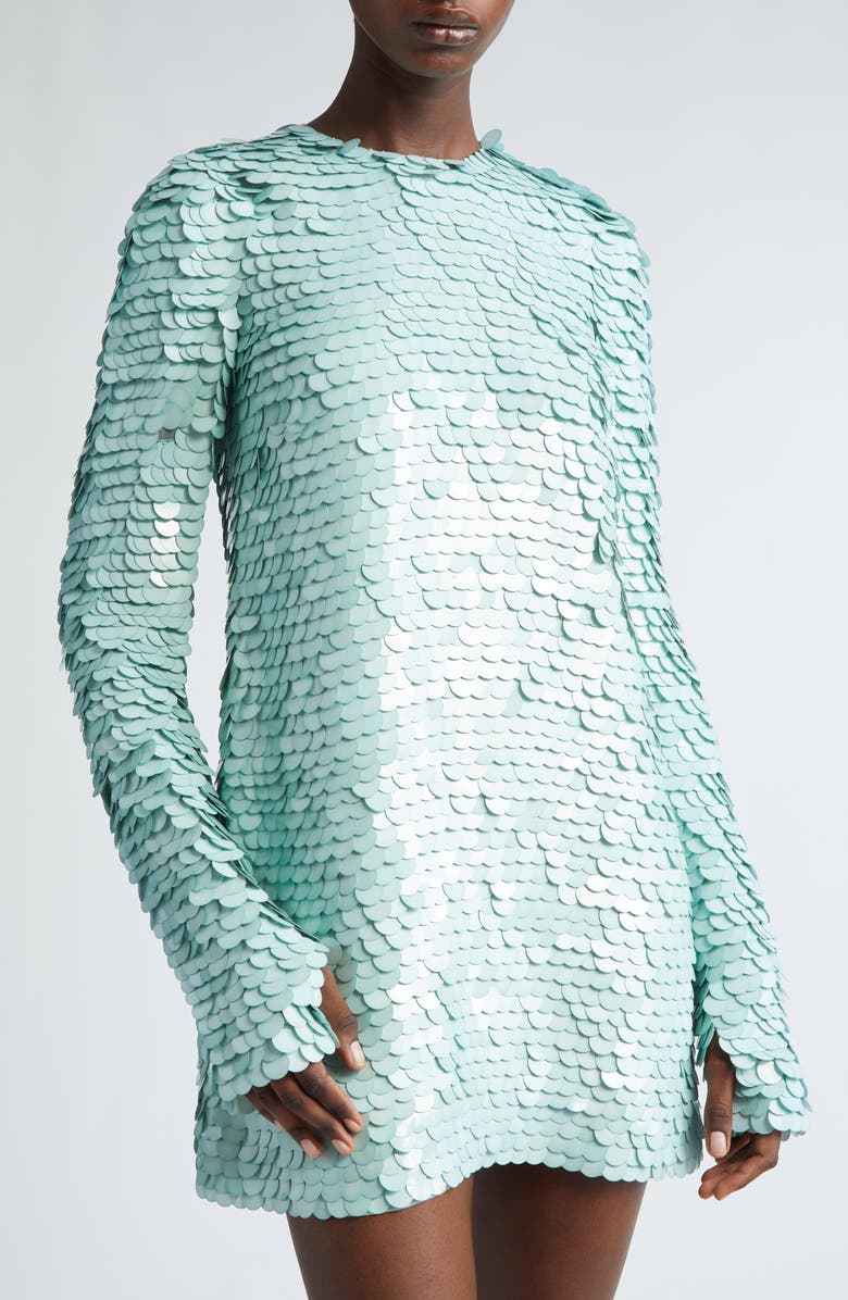 Zimmermann Eden Paillette Long Sleeve Dress | Nordstromrack