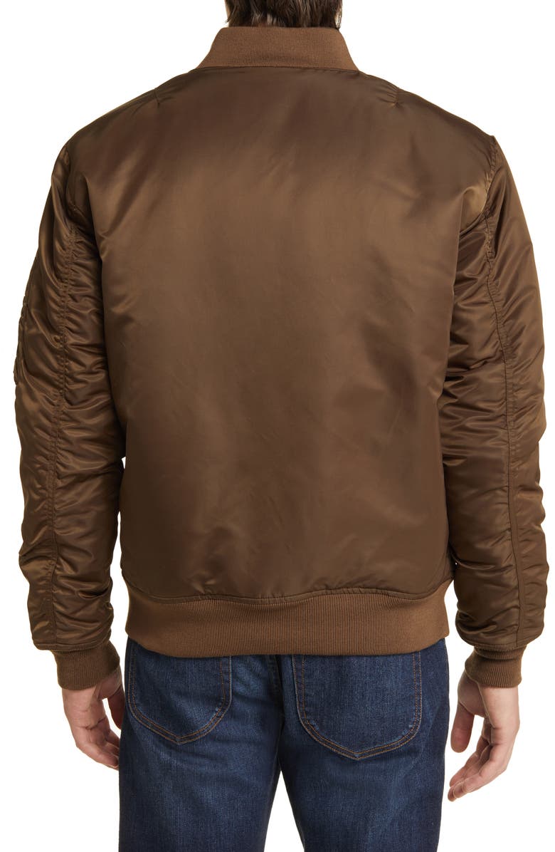 Schott NYC Water Resistant MA-1 Flight Jacket | Nordstrom