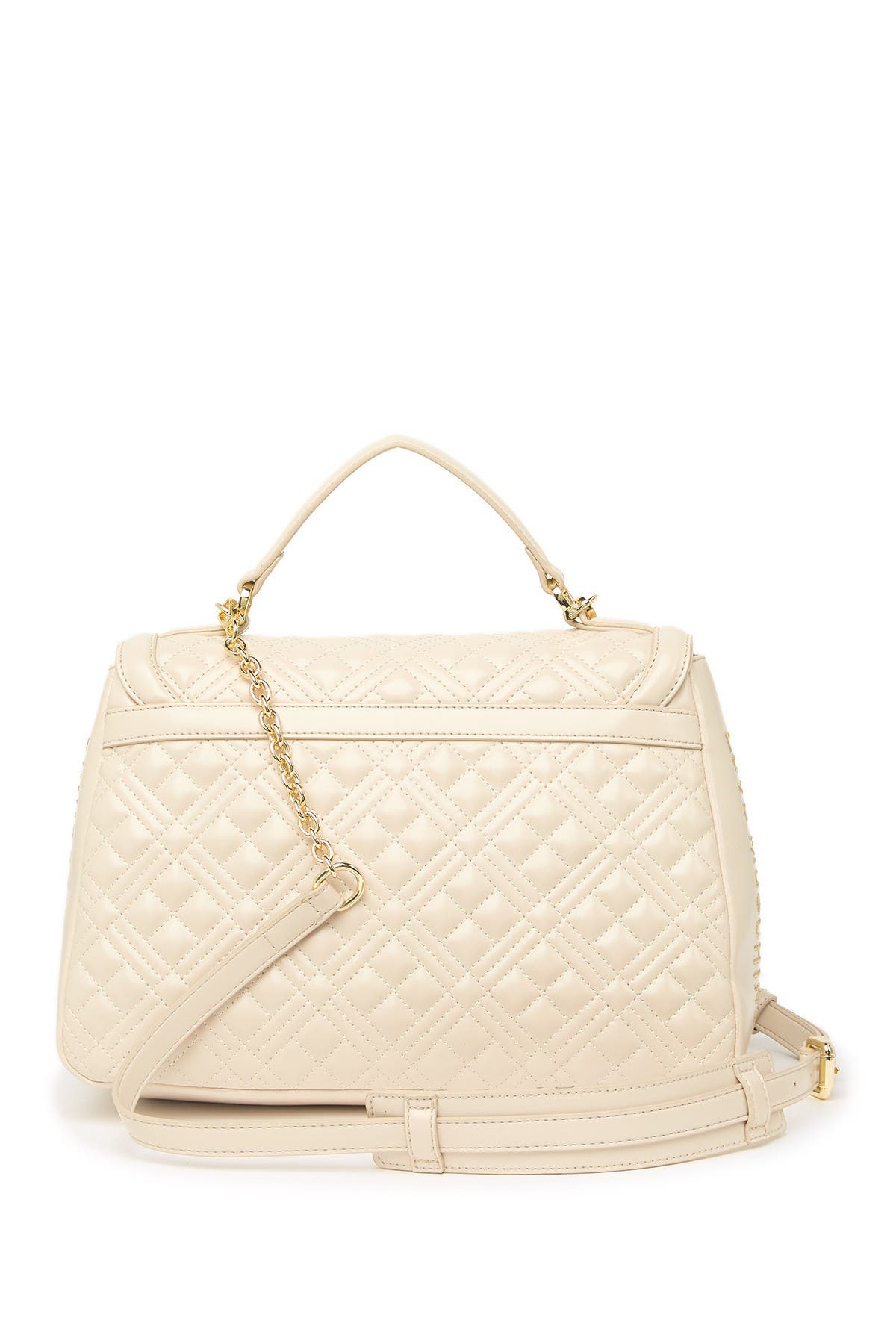 Love Moschino Diamond Quilted Top Handle Satchel | Nordstromrack