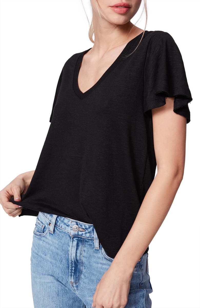 PAIGE Rochel Ruffle Sleeve T-Shirt | Nordstromrack