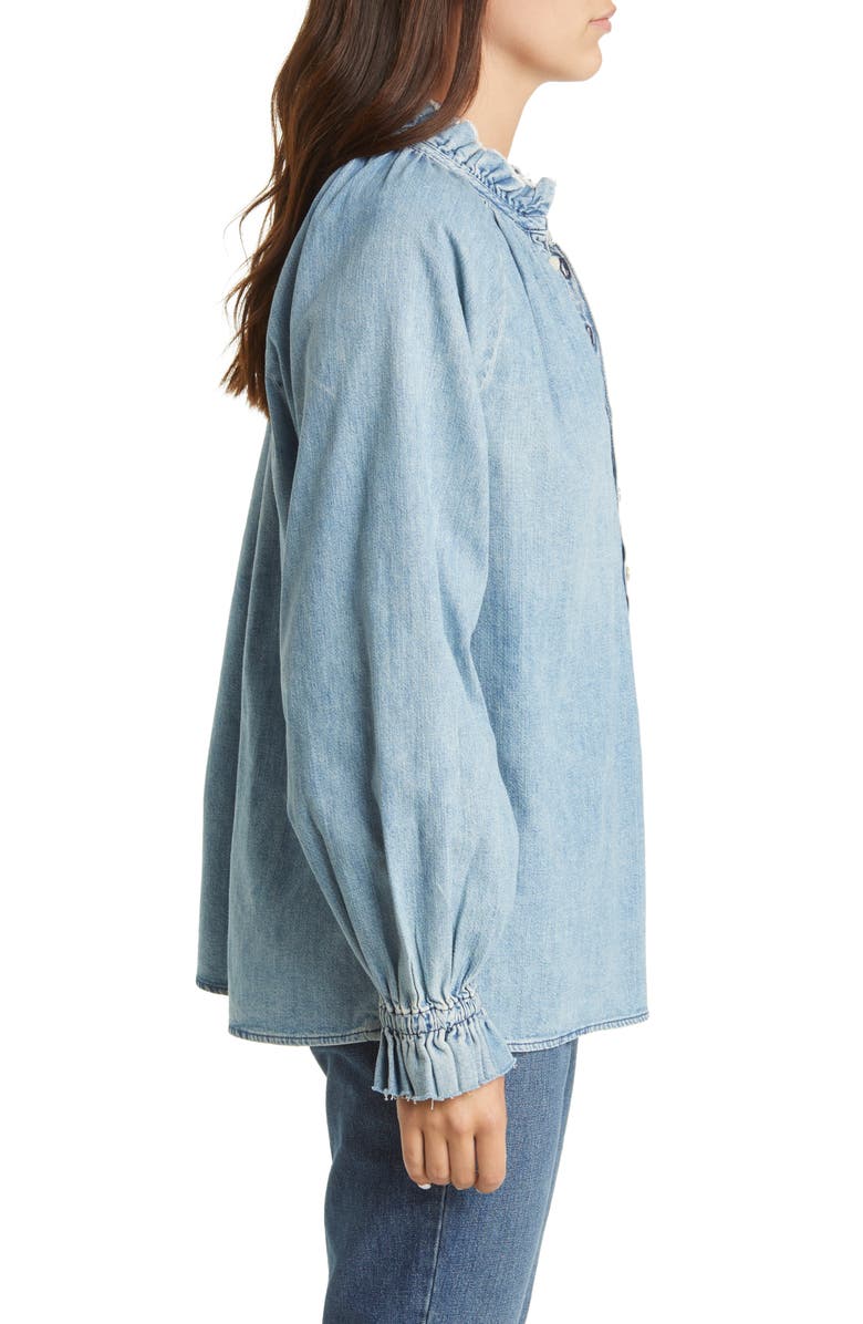 Citizens of Humanity Cut Off Iris Denim Top | Nordstromrack