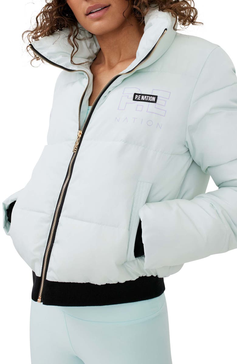 P.E Nation P.E. Nation Ramp Run Recycled Puffer Jacket | Nordstromrack