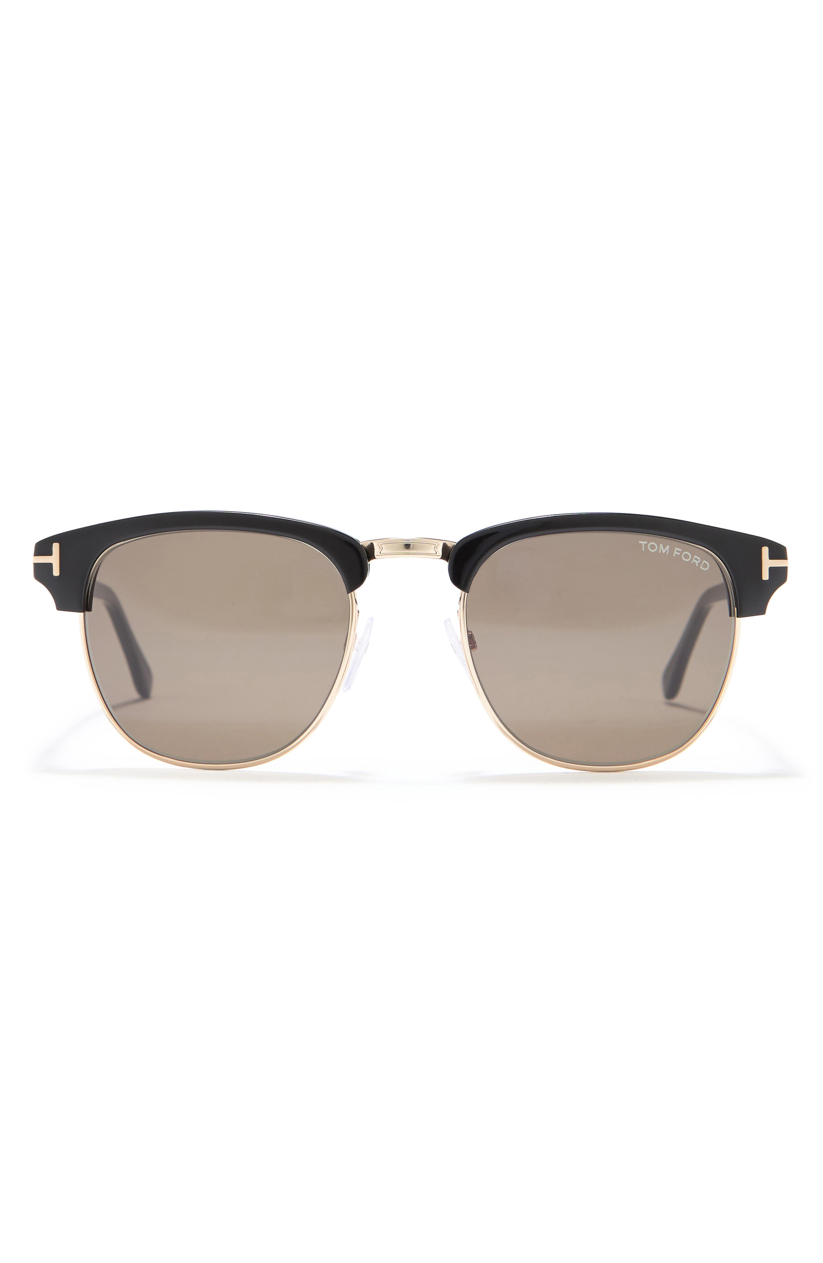 TOM FORD 51mm Henry Brow Bar Sunglasses | Nordstromrack